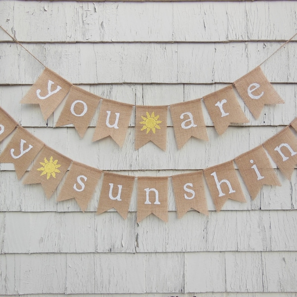 Sunshine Banner - Etsy