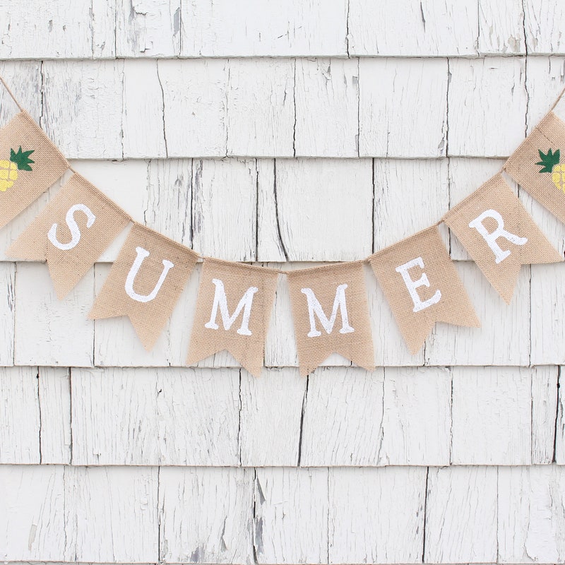 Summer Bunting - Etsy