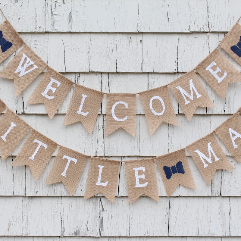 Welcome Little Man - Etsy