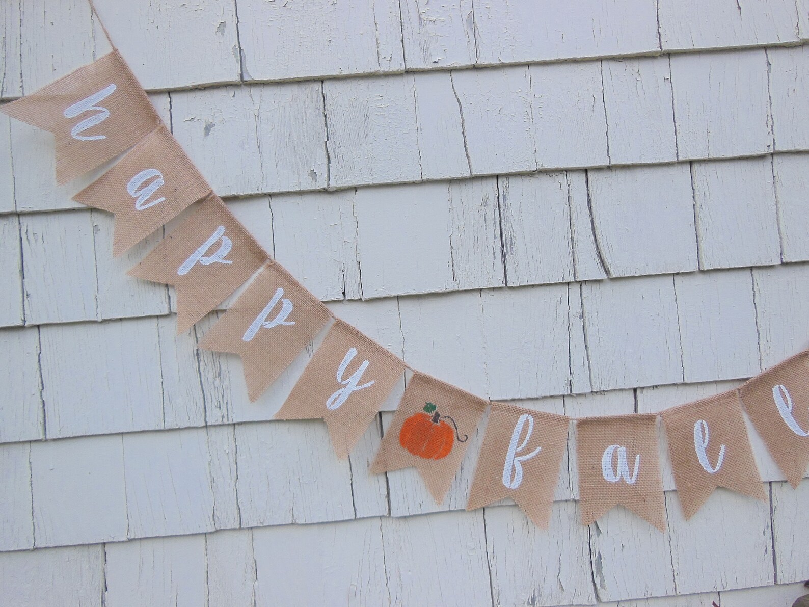 Happy Fall Y'all Burlap Banner Happy Fall Yall Bunting - Etsy