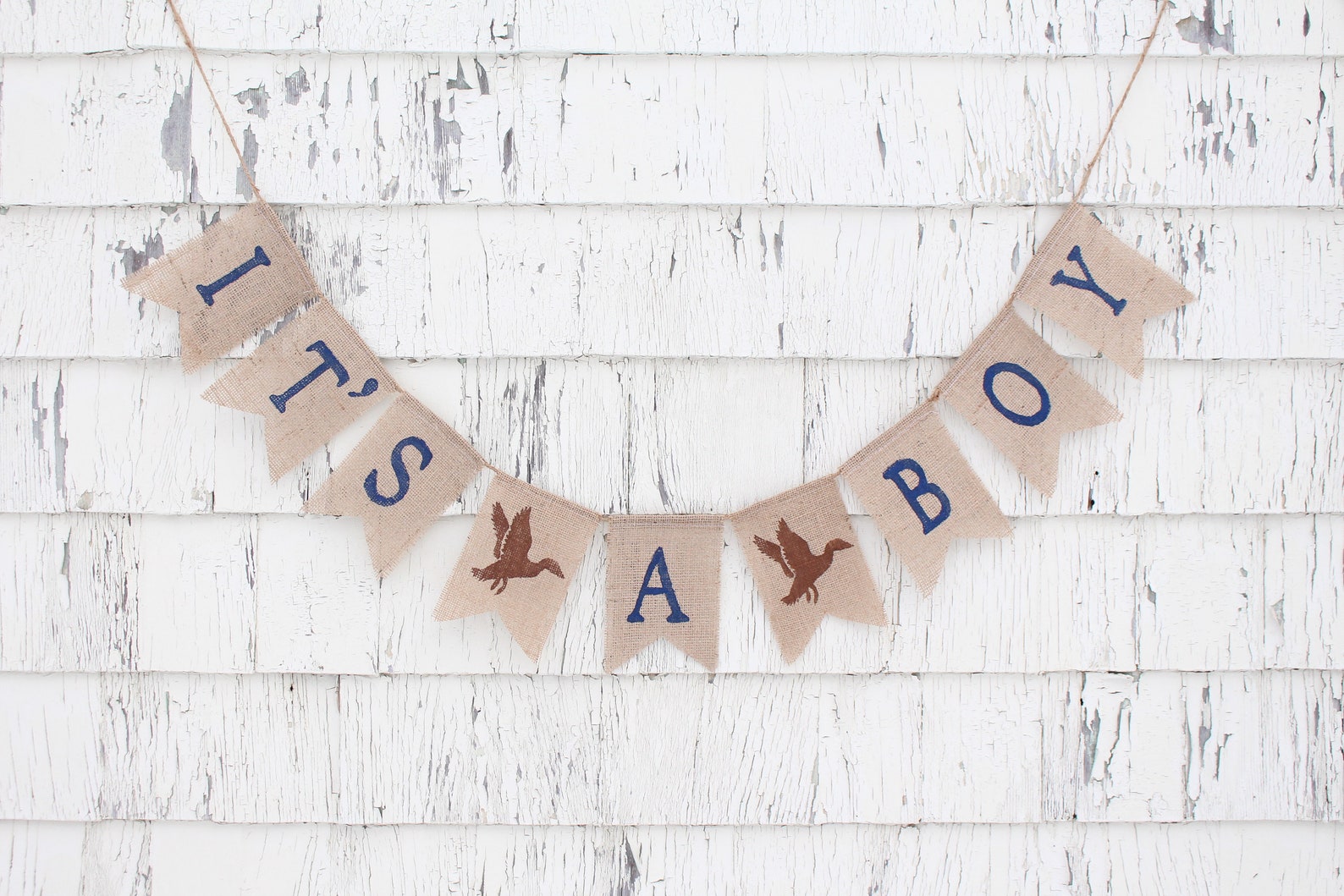 Duck Hunting Baby Shower Banner, Duck Baby Shower Decorations, Its A ...