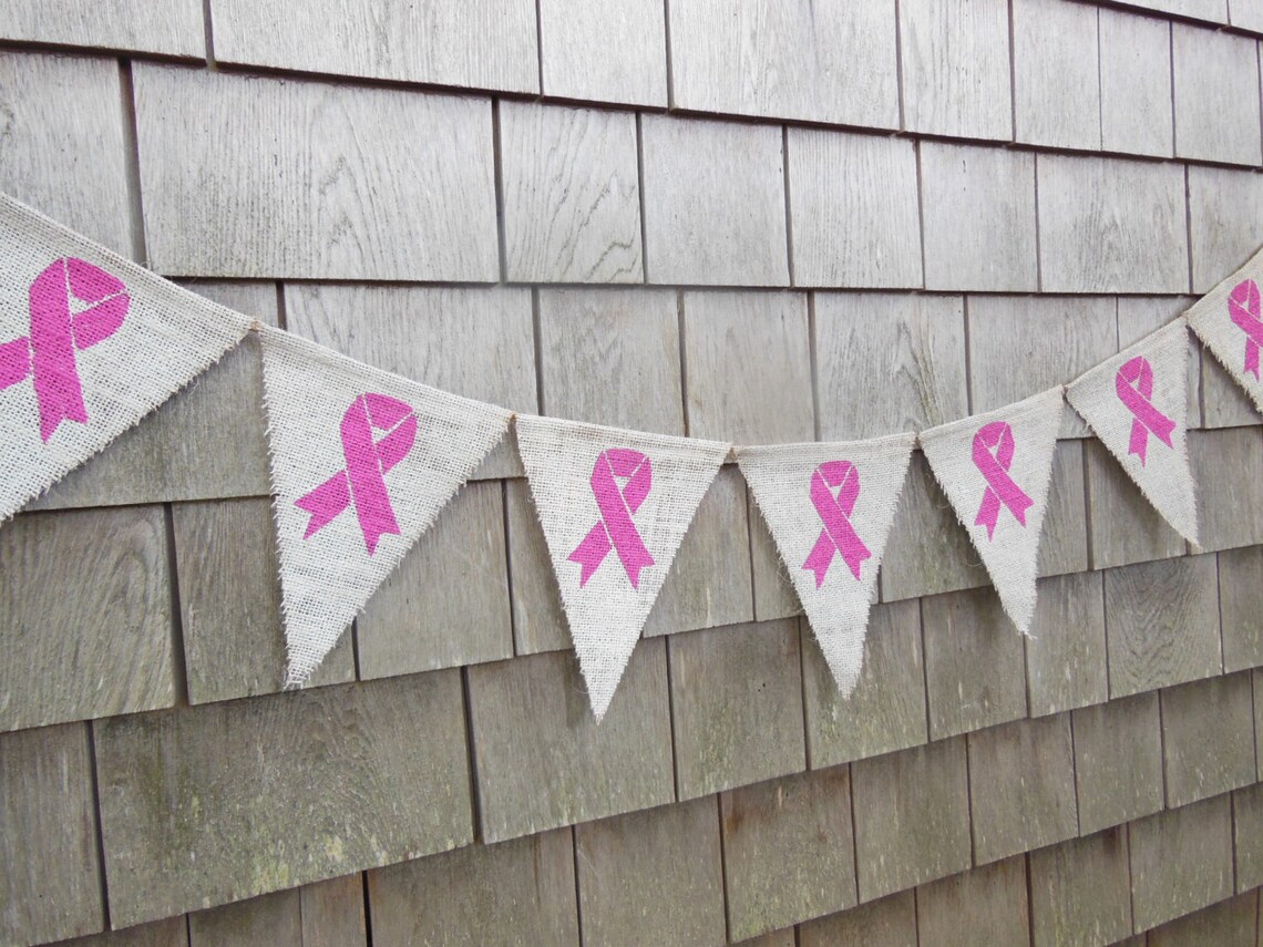 Breast Cancer Awareness Banner Breast Cancer Survivor Breast - Etsy