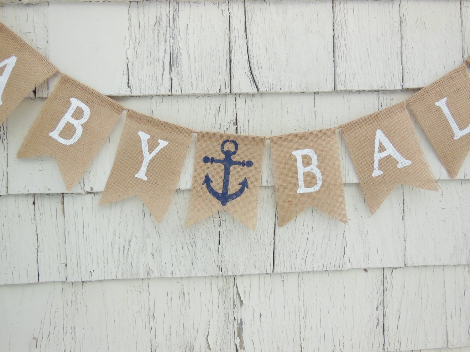 Custom Baby Banner, Nautical Baby Shower, Nautical Shower Decorations ...