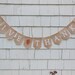 Give Thanks Burlap Banner Thanksgiving Decor Thanksgiving - Etsy