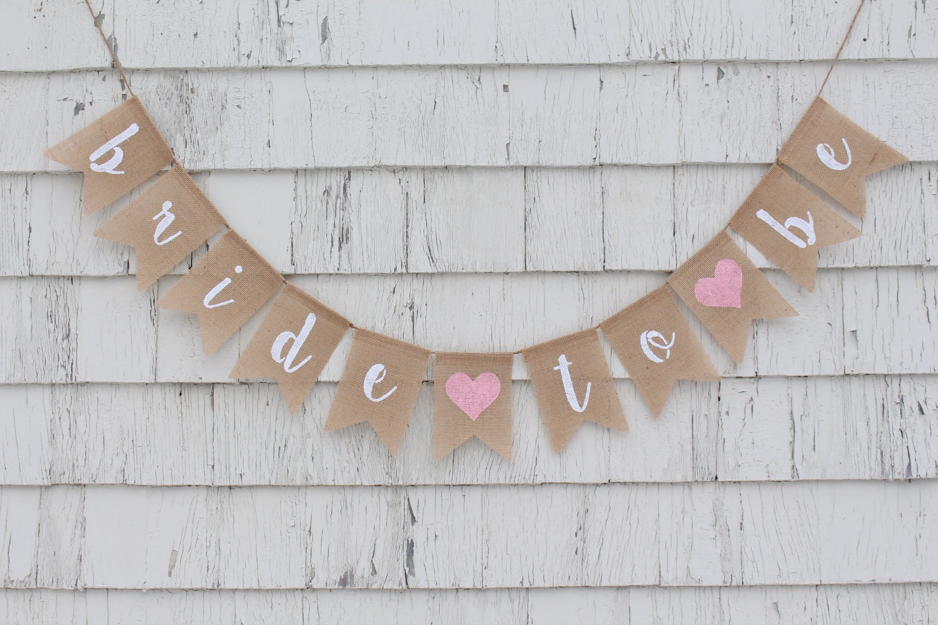 Bride to Be Burlap Banner, Country Bridal Shower, Rustic Bridal Shower ...
