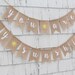 Happy Birthday Burlap Banner, Happy Birthday Bunting, Happy Birthday ...