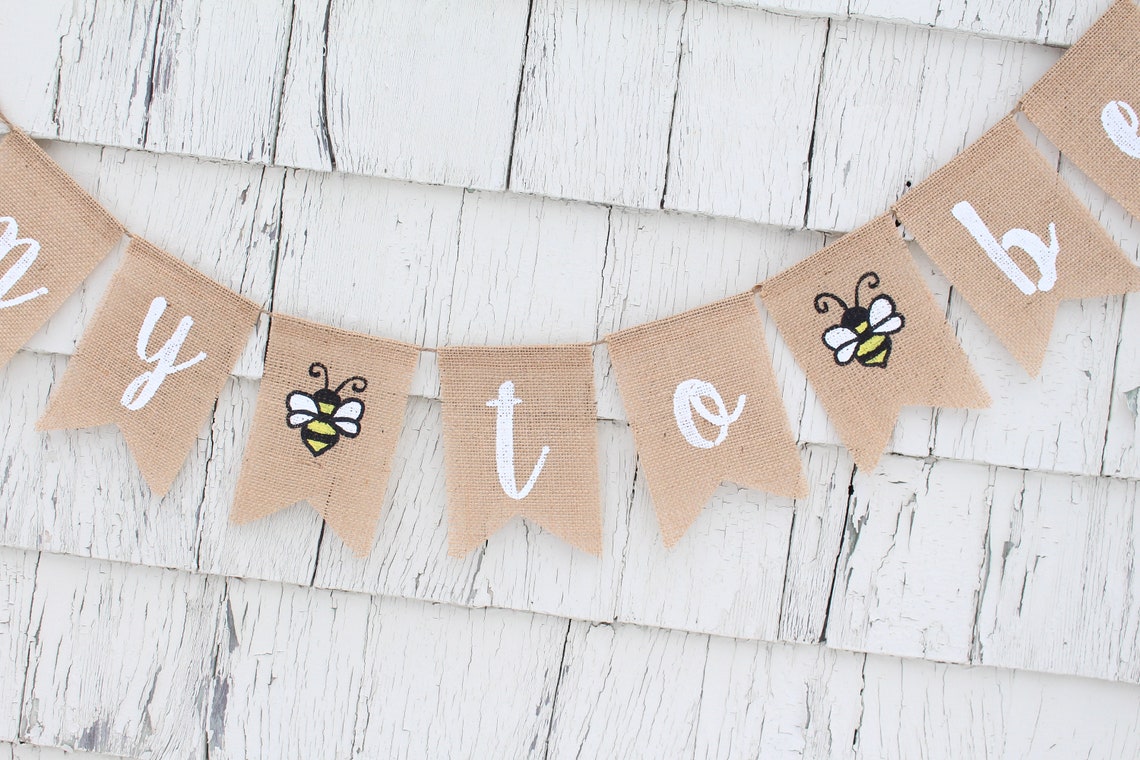 Bumble Bee Baby Shower Mommy to Bee Banner Bee Baby Shower | Etsy