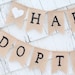 Happy Adoption Day Banner Adoption Banner Gotcha Day - Etsy