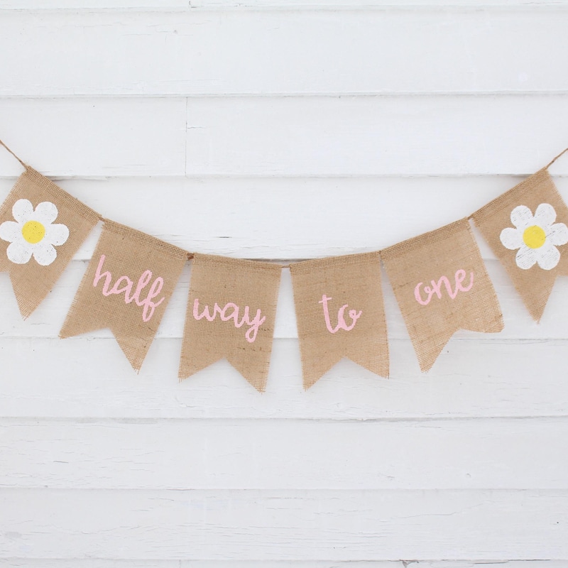 6months Banner and Hat - Etsy