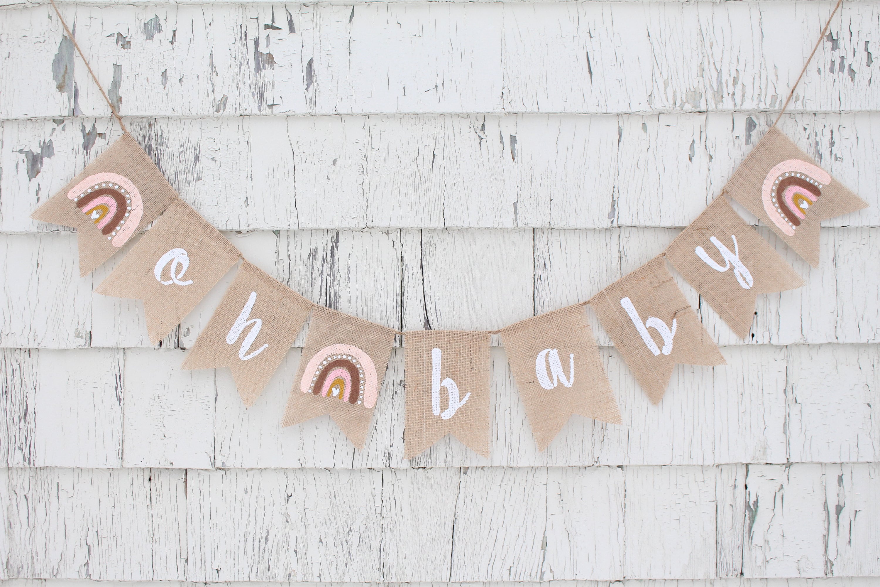Rainbow Baby Shower Boho Rainbow Baby Banner Boho Shower - Etsy