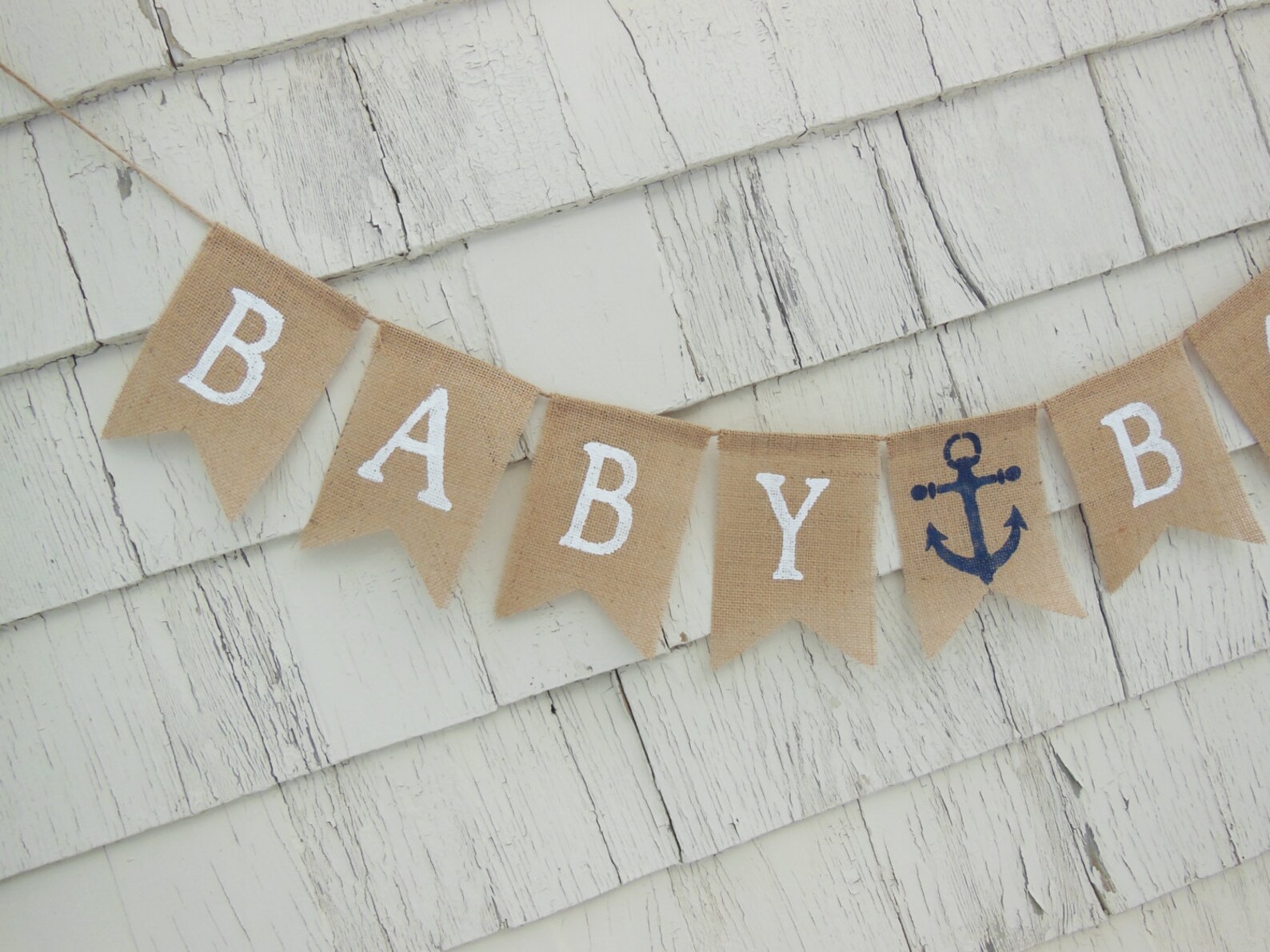 Custom Baby Banner, Nautical Baby Shower, Nautical Shower Decorations ...
