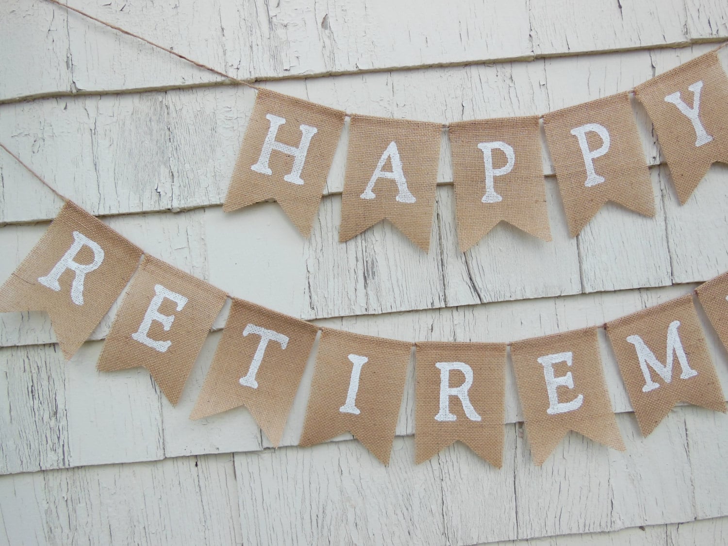 Retirement Party Decor Retirement Banner Retirement Burlap - Etsy