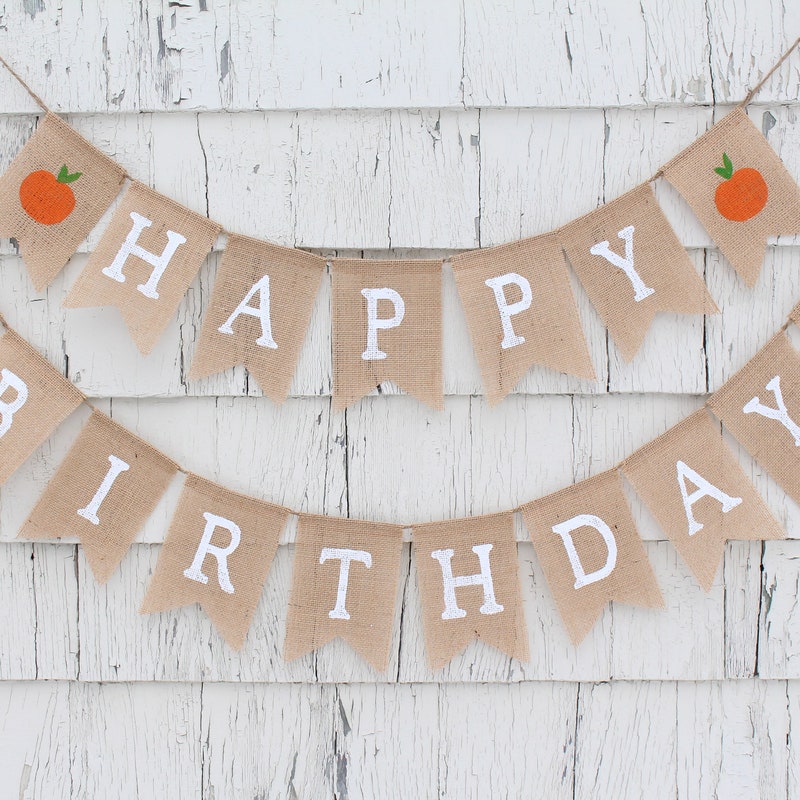 Citrus Birthday Decor - Etsy