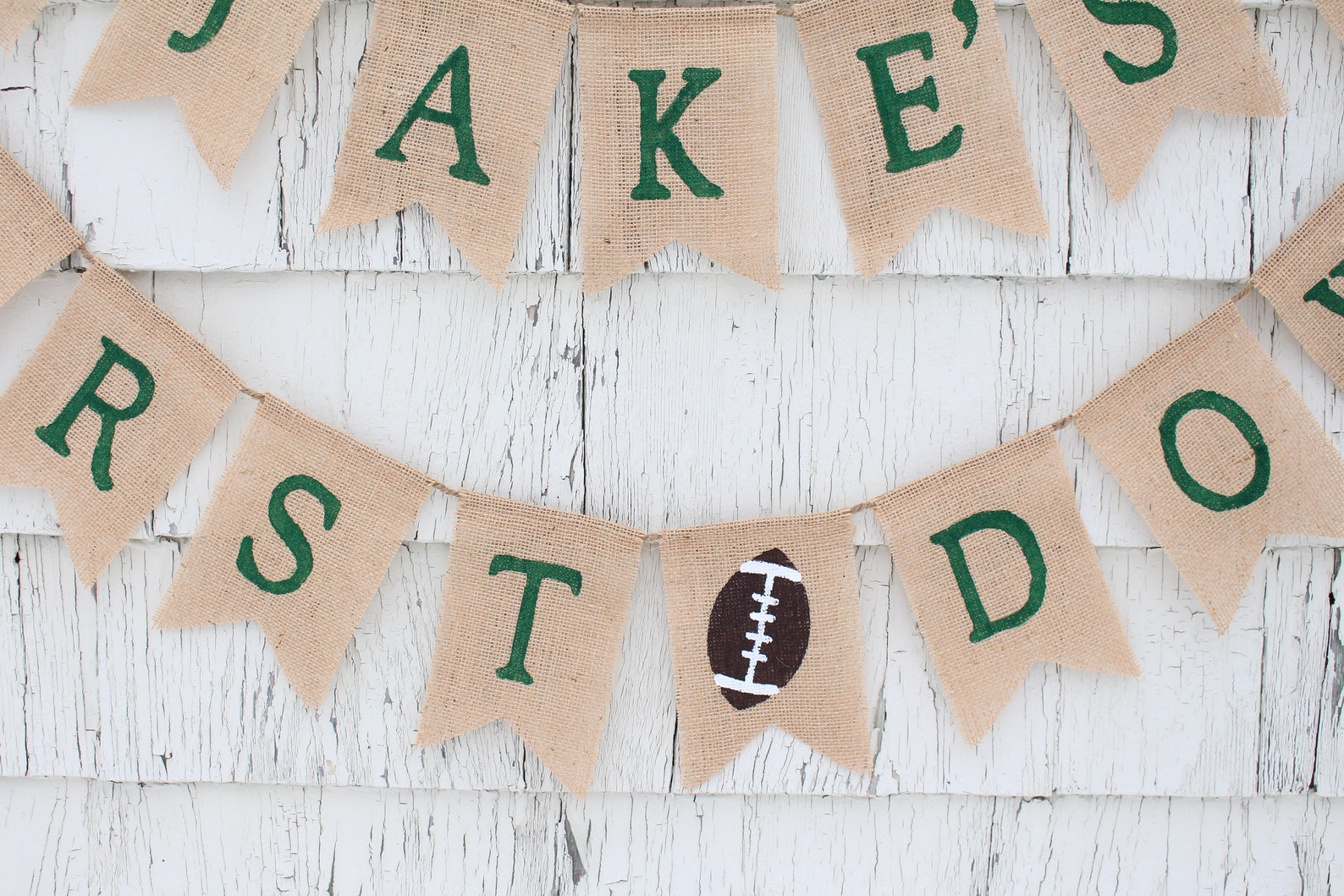 First Down Birthday, First Down Football Party, Rookie Year Birthday ...