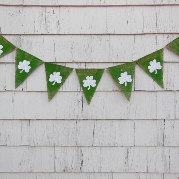 St Patricks Banner - Etsy