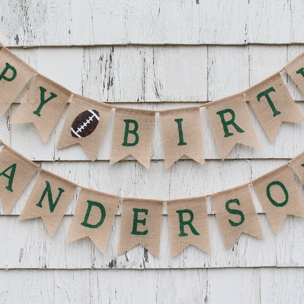 Football First Birthday - Etsy