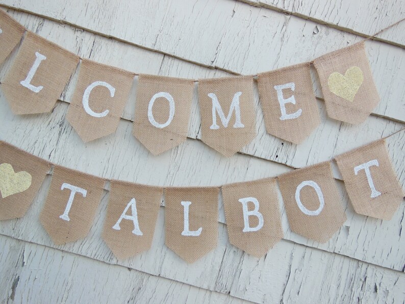 Gender Neutral Baby Shower Welcome Baby Banner Rustic Baby - Etsy