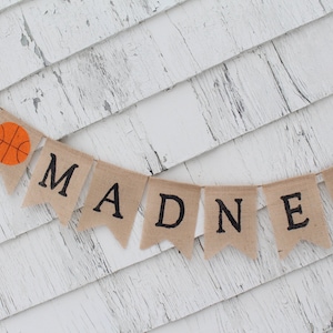 March Madness Decor, March Madness Banner, March Madness Party Garland ...