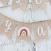 Boho Rainbow Baby Shower, Rainbow Shower Decorations, Custom Welcome ...