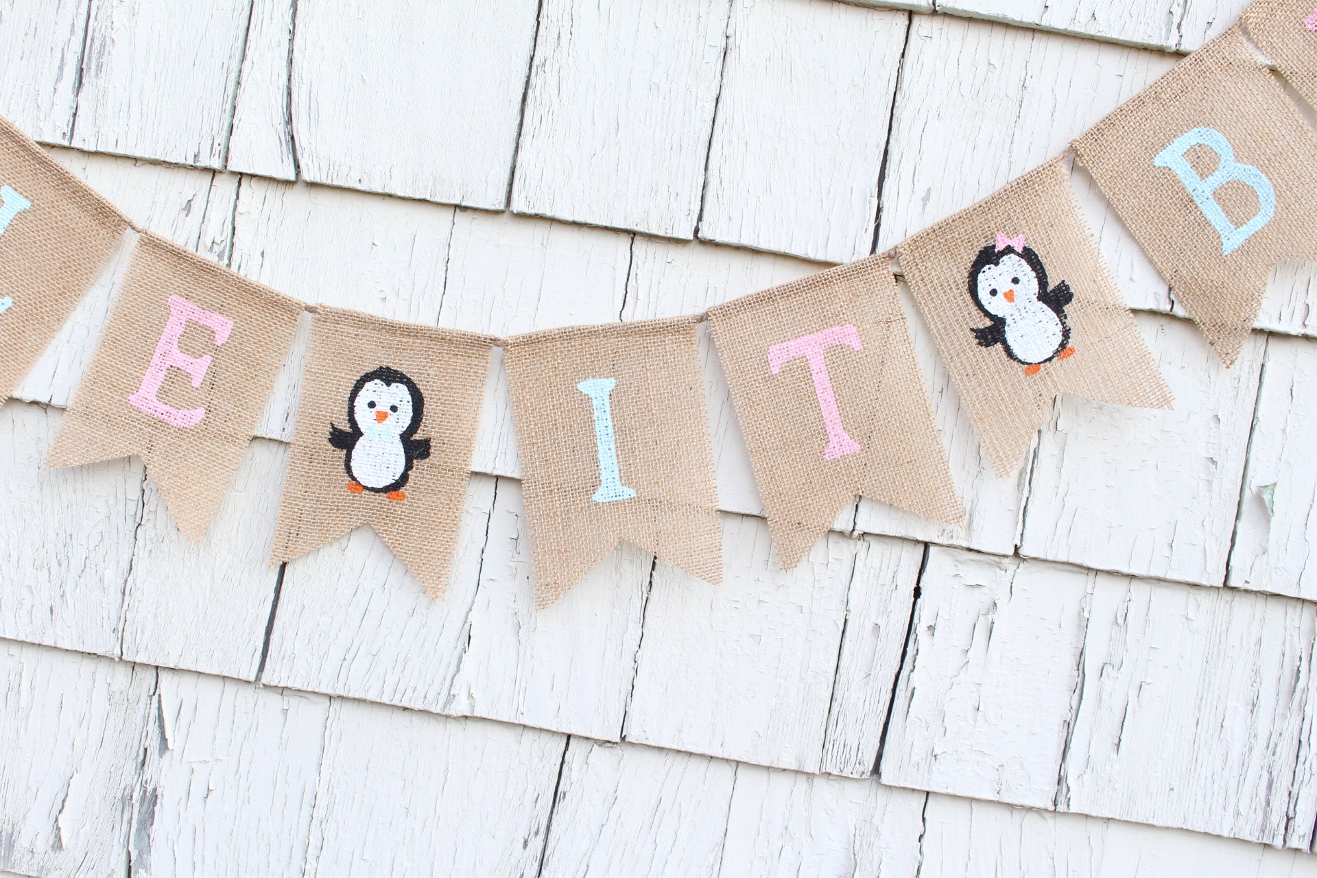 Waddle It Be Banner, Gender Reveal Party Shower Decor, Baby Shower ...