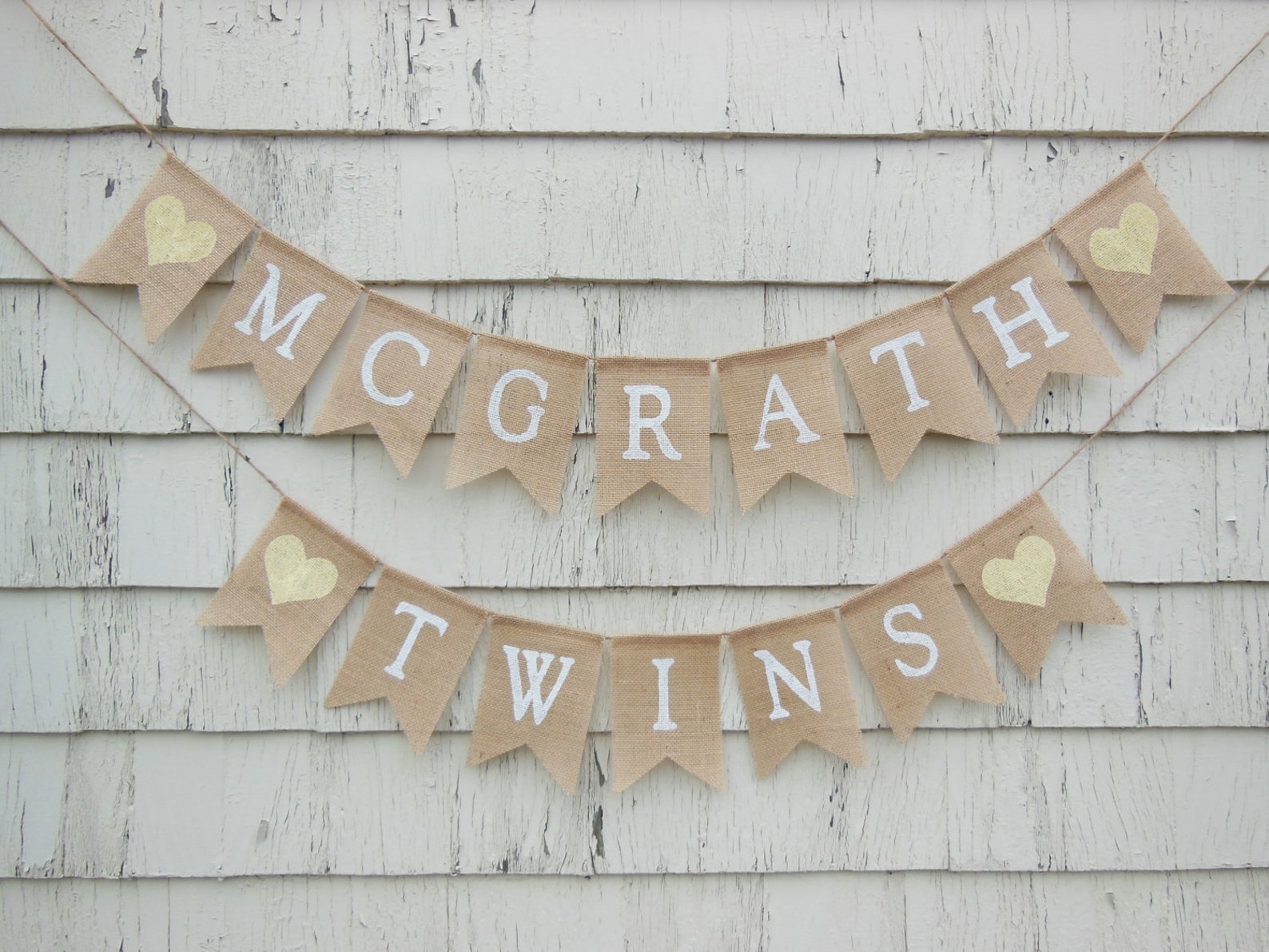 Twins Banner, Twins Bunting, Twins Baby Shower Banner, Twins Baby ...