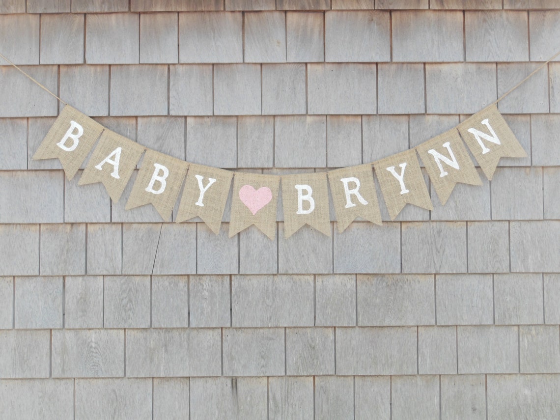 Custom Baby Banner Boy Girl Baby Banner Baby Bunting Baby | Etsy