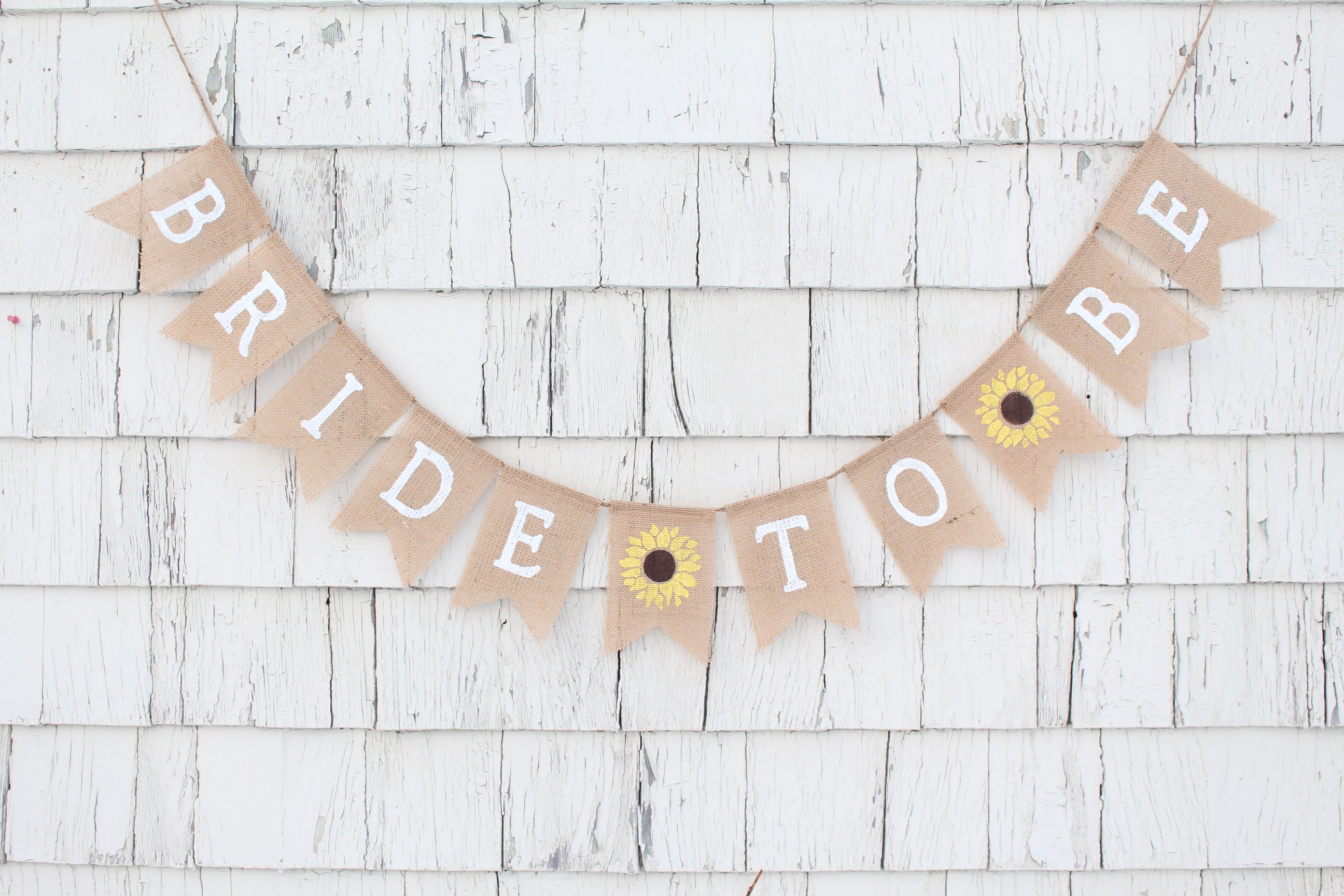 Bride to Be Banner, Bride to Be Bunting Garland, Engagement, Sunflower ...