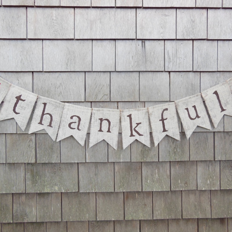 Thanksgiving Banner - Etsy