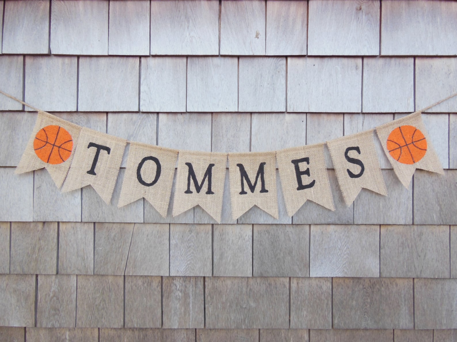 Custom Personalized Name Banner, Football Nursery Decor, Baby Boy ...