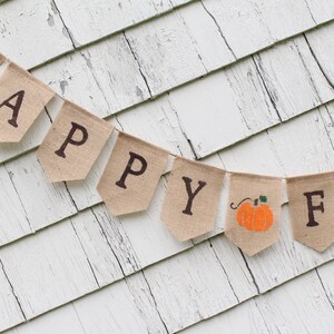 Happy Fall Y'all Burlap Banner, Happy Fall Yall Bunting, Happy Fall Y ...