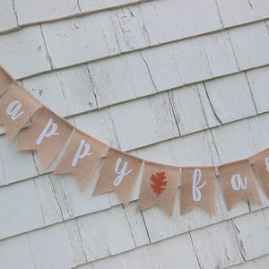 Happy Fall Y'all Burlap Banner, Happy Fall Yall Bunting, Happy Fall Y ...
