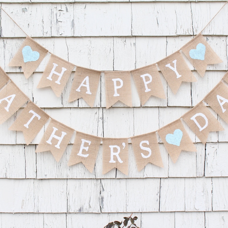 Happy Fathers Day Banner - Etsy