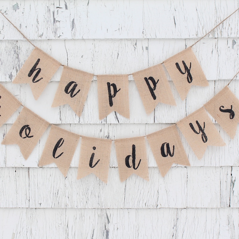 Holiday Banner - Etsy