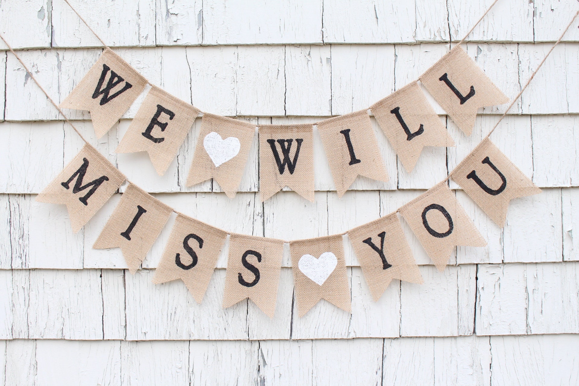 We Will Miss You Banner Retirement Party Decor Retirement - Etsy Canada