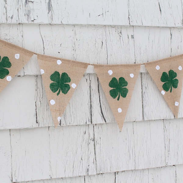 St Patricks Banner - Etsy