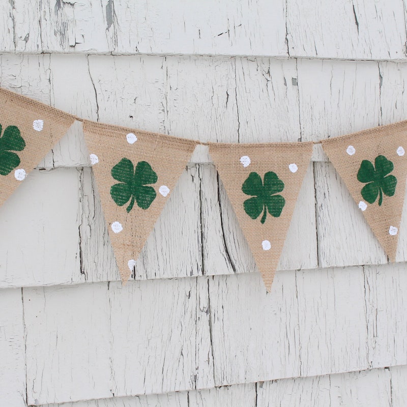 St Patricks Banner - Etsy