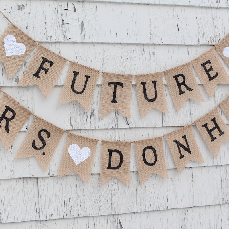 Bridal Banner - Etsy