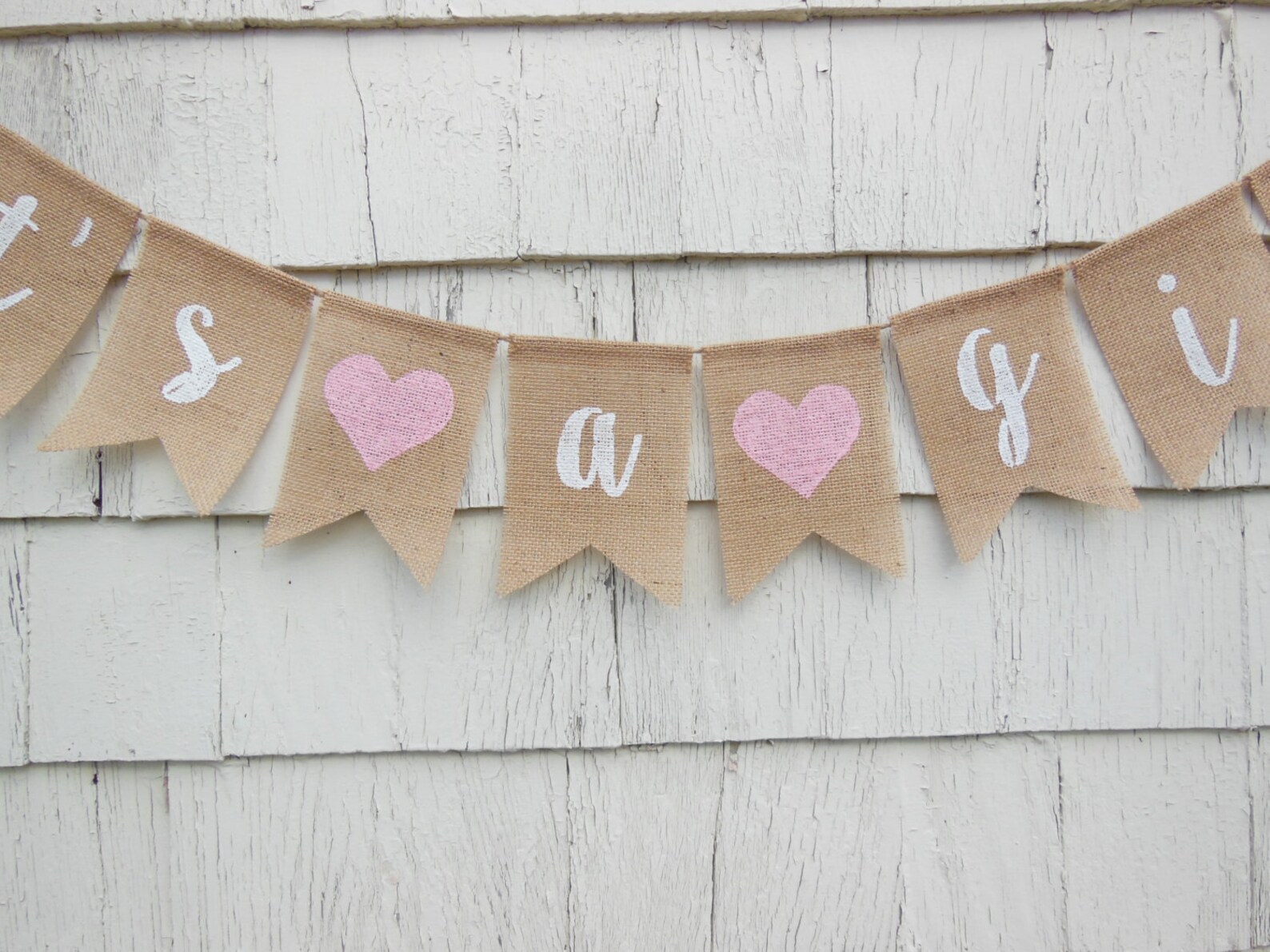 Its A Girl Banner Baby Girl Shower Decorations Baby Girl - Etsy