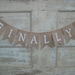 Finally Banner Finally Sign Finally Garland Engaged Banner | Etsy