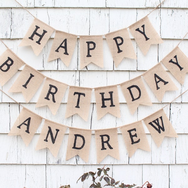 Birthday Banner - Etsy