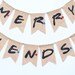 Merry Friendsmas Friends Christmas Party Friendsmas Banner - Etsy