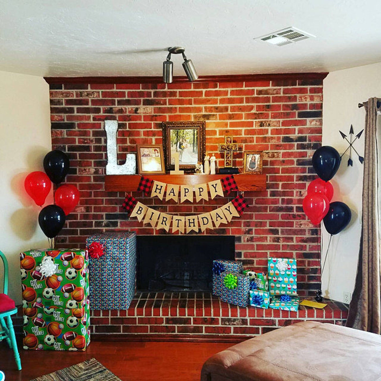 Lumberjack Birthday Decorations, Lumberjack Banner, First Birthday ...