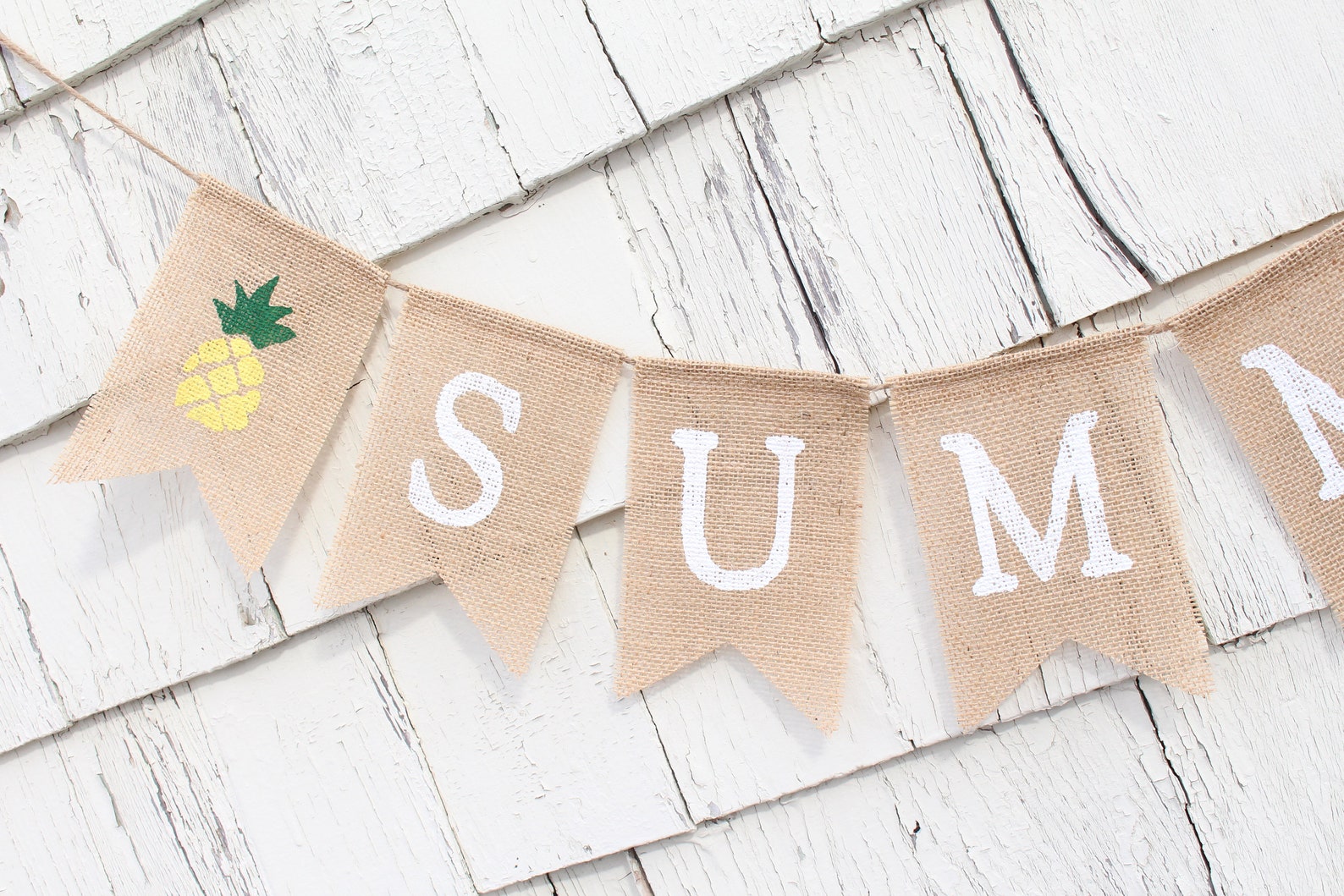 Summer Banner Summer Bunting Summer Garland Home Decor | Etsy