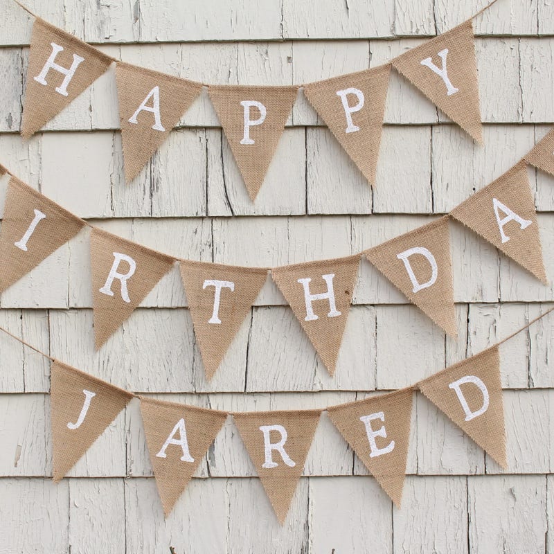 Birthday Banners - Etsy