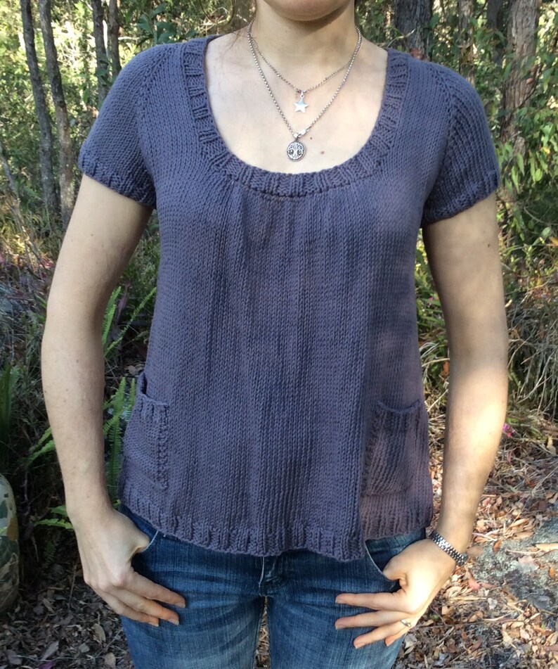 Metallicus Tee Pdf Knitting Pattern Digital - Etsy