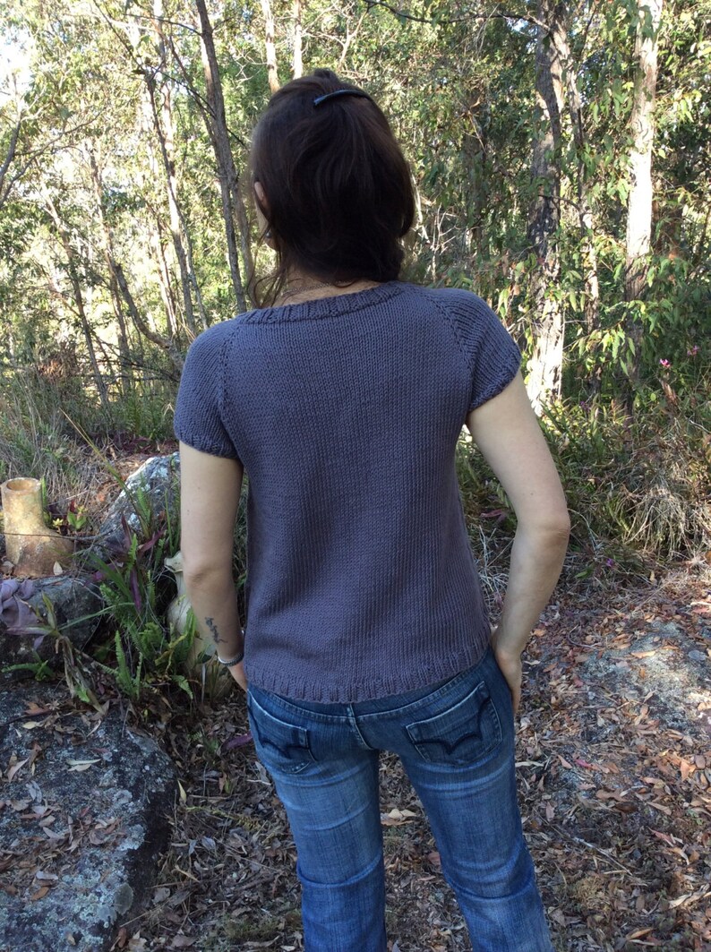 Metallicus Tee Pdf Knitting Pattern Digital - Etsy