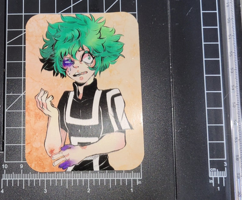 Izuku MHA Stickers - Etsy