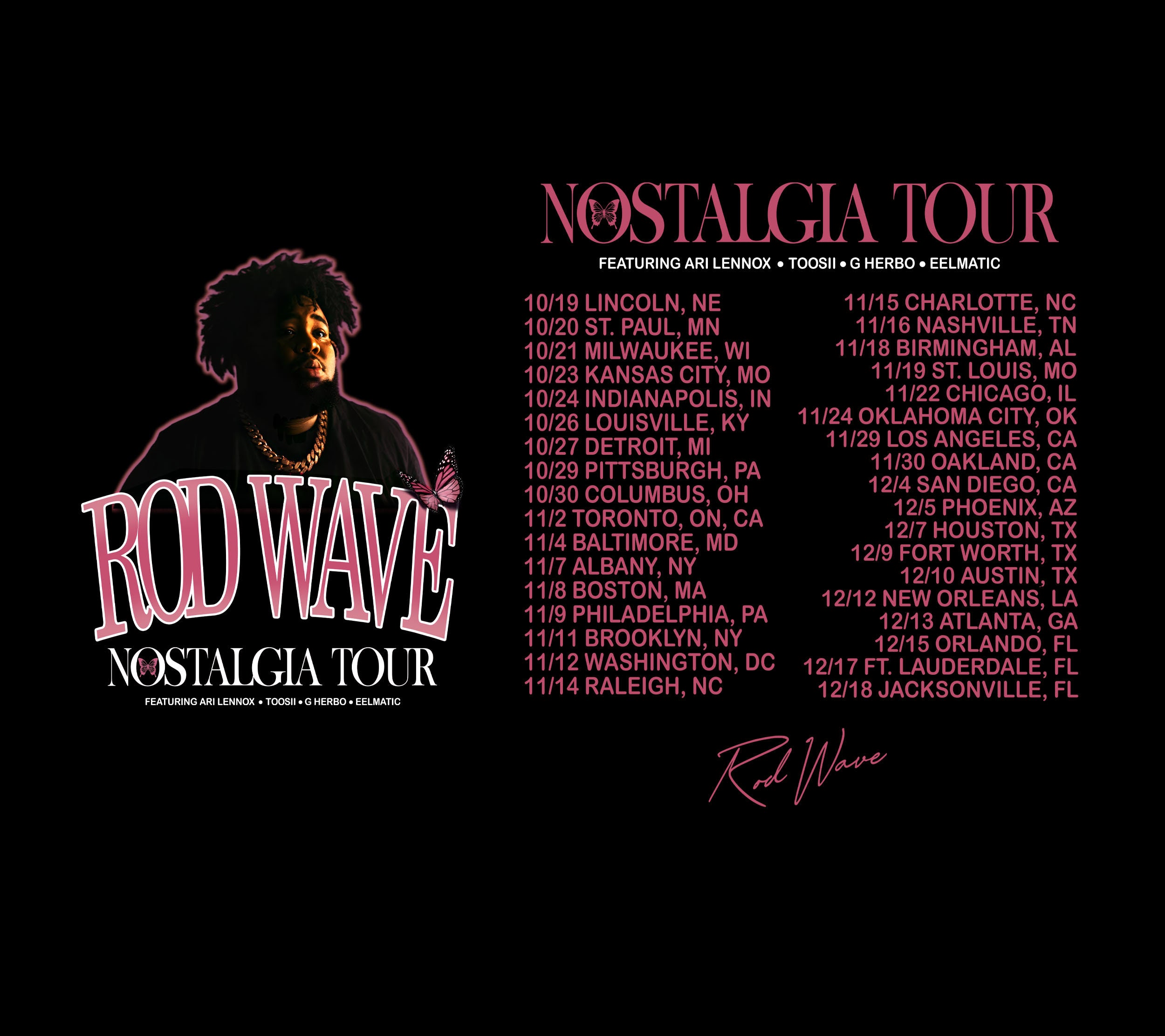 Rod Wave Nostalgia Tour 2023 Png Rod Wave Png Rod Wave - Etsy Portugal