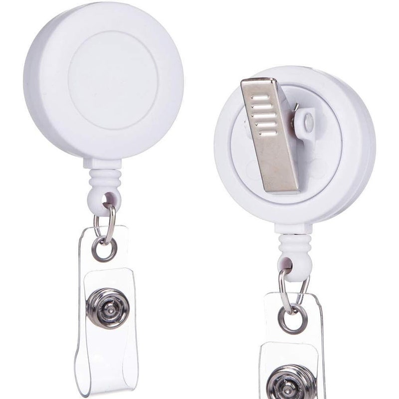Retractable Id Badge Holder - Etsy