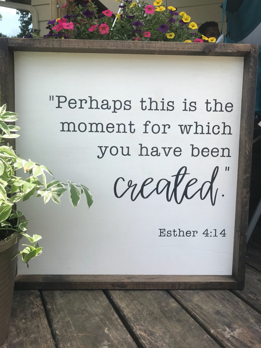 HOME DECOR, Hand Made Sign, Boho Wall Hanging, Perhaps This is the ...
